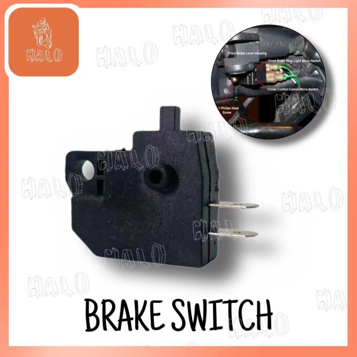 [HALO MOTOR] MOTORCYCLE BRAKE SWITCH LEFT AND RIGHT | Lazada PH