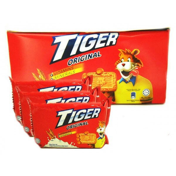Tiger Biscuit 53.20gX12pack original/chocolate | Lazada