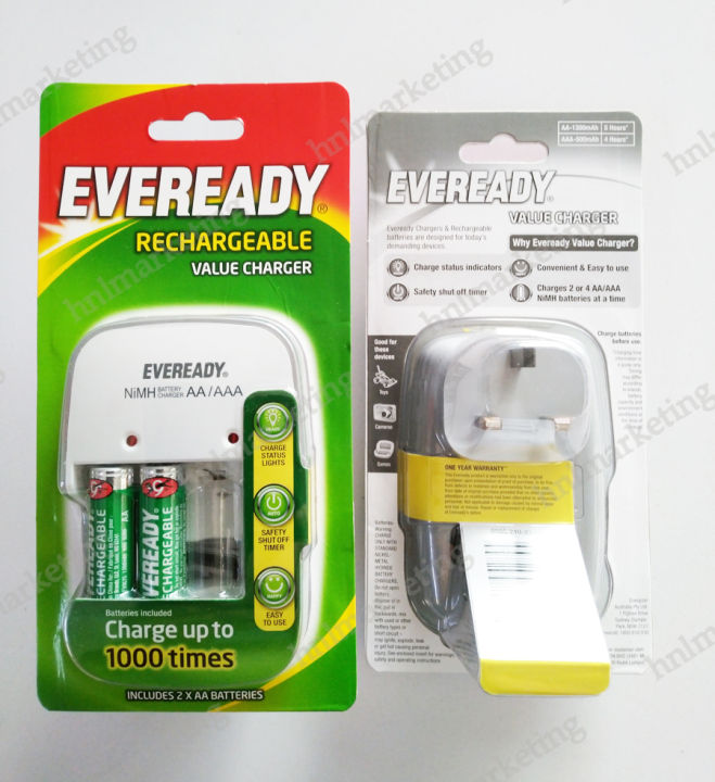 EVEREADY Rechargeable Battery Charger | Lazada