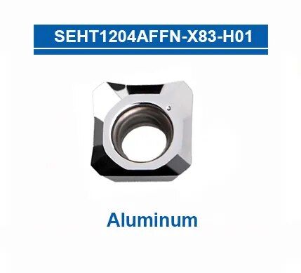 Seht1204afsn-X45 Pc230*10 Pcs Korloy Milling Inserts For Km12 Face ...