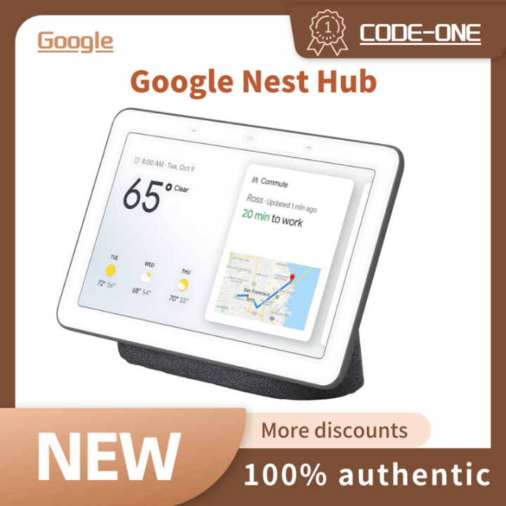 【Ready Stock】Google Nest Hub 2nd Gen 7” Smart Display with Google Assistant LCD touchscreen ...