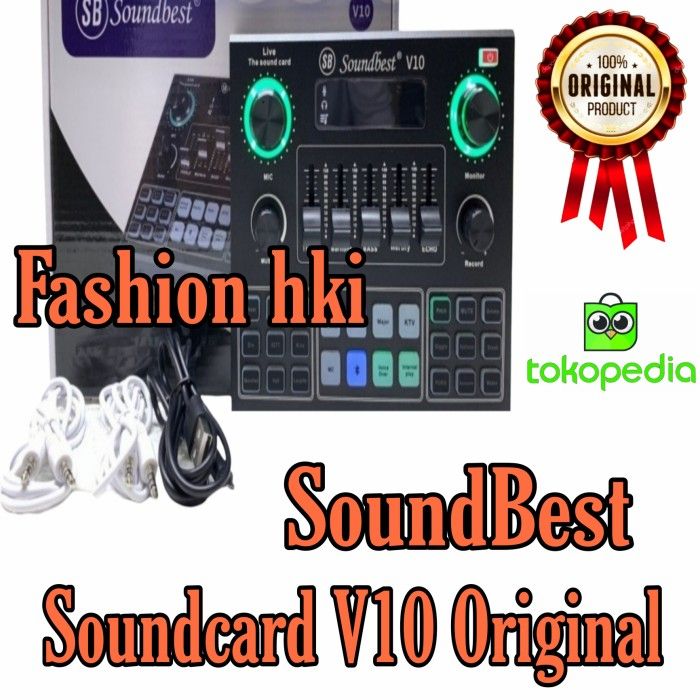 SOUNDCARD V10 SOUNDBEST SOUND CARD V10 SOUNDCARD SOUNDBEST V10 | Lazada Indonesia