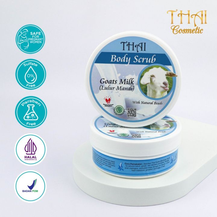 THAI Body Scrub 200gr Lulur Badan | Lazada Indonesia