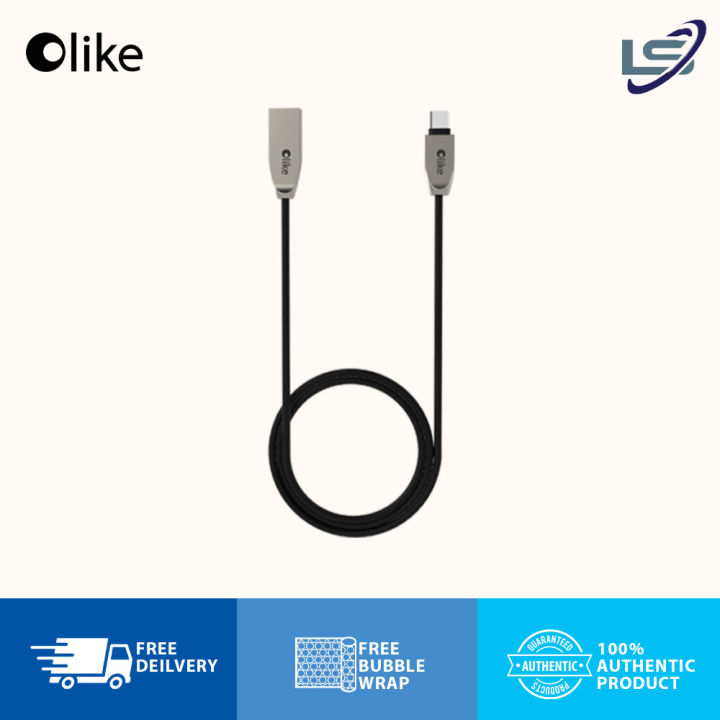 Olike 1000mm Lightning Data Cable ODC-02P | Charging Current: 2.1A ...