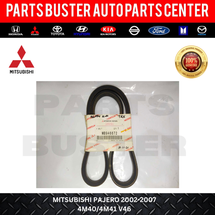 Genuine Aircon Belt for Mitsubishi Pajero 2002-2007 4M40/4M41 V46 ...