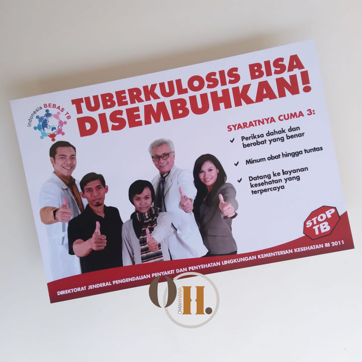 Poster Tuberkulosis Bisa Disembuhkan - Poster TBC - Poster Kesehatan | Lazada Indonesia