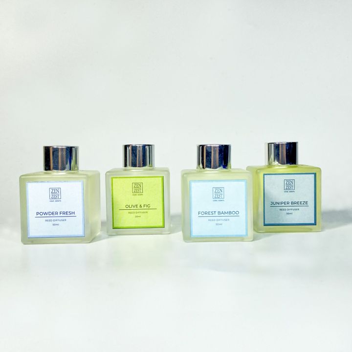 Zen Zest Reed Diffuser Set Premium Hotel Scent 50mL - NEW!!! | Lazada PH