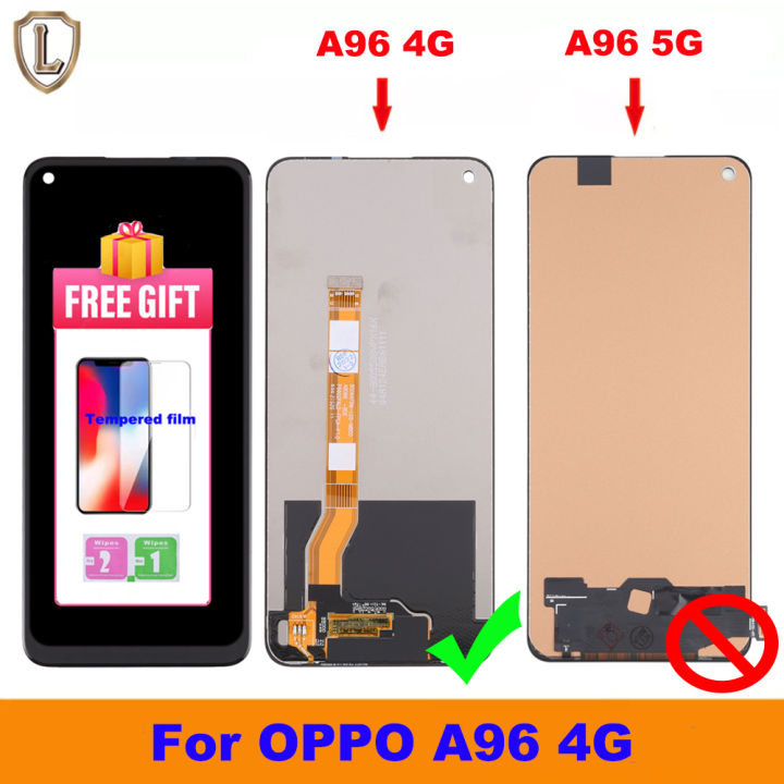 100% Tested 6.59'' Original For Oppo A96 4G （Not 5G）LCD Display Screen ...