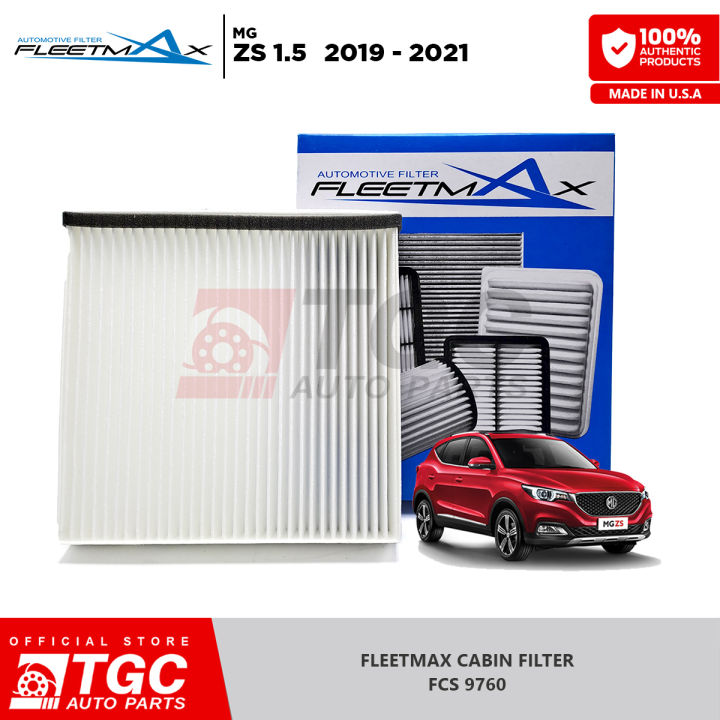 Fleetmax Cabin Filter / Aircon Cleaner for MG ZS 1.5 2019 - 2021 FCS ...