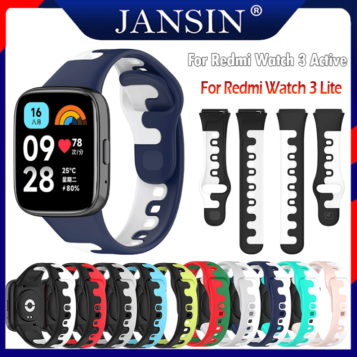 สาย สําหรับ Xiaomi Redmi Watch 3 Active นาฬิกา สาย สำรอง สายซิลิโคน สาย ...