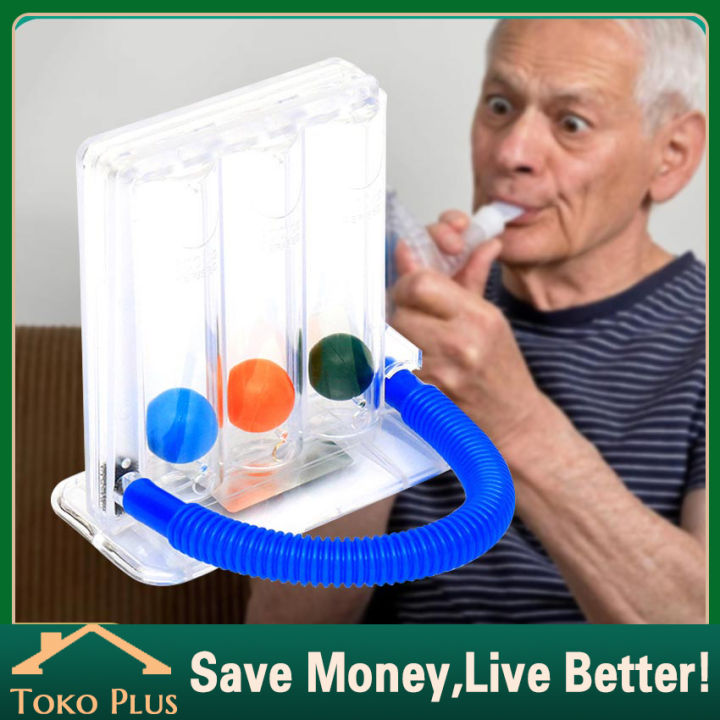 Triflow Spirometer Respirometer Incentive Spirometry Fisioterapi Nafas ...