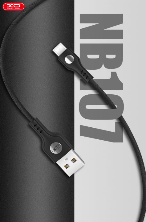 ORIGINAL XO-NB107 TYPE-C DATA CABLE 2.1A | Lazada
