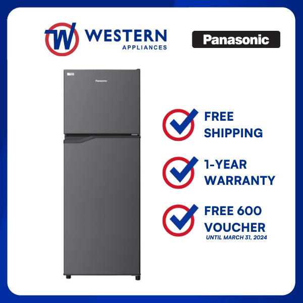 Panasonic NRBQ261VB 9.4cu.ft. Direct Cool, Inverter, Two Door ...