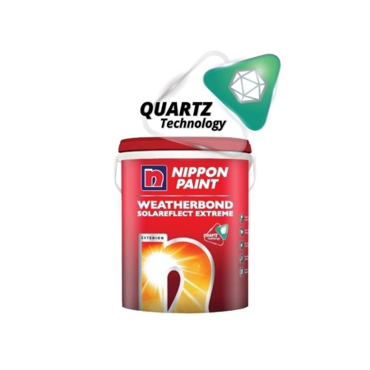 (1L) Nippon Weatherbond Solareflect Extreme Exterior Wall Paint | Lazada