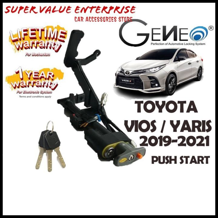TOYOTA VIOS/YARIS 2019-2021 PushStart GENEO Pedal Lock Double Lock ...