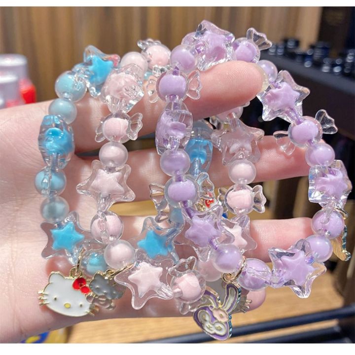 SAIL Kawaii Sanrio Bracelet Hello Kitty Melody Festival Gifts Y2K ...