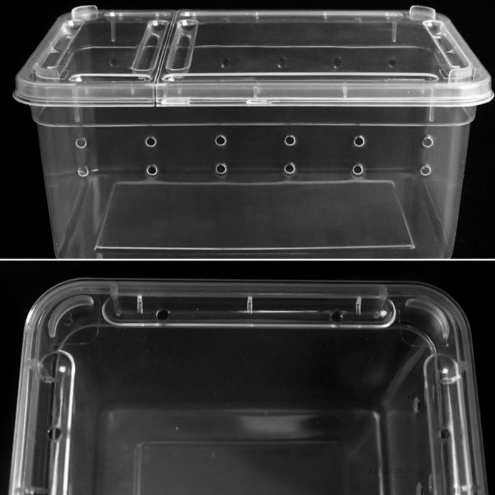 Reptile Breeding Box Insect Silkworm Baby Crab Horned Frog Gecko Lizard ...