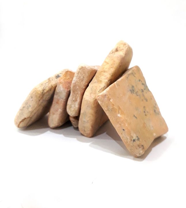 Batu Taman Lempeng Orange | Lazada Indonesia