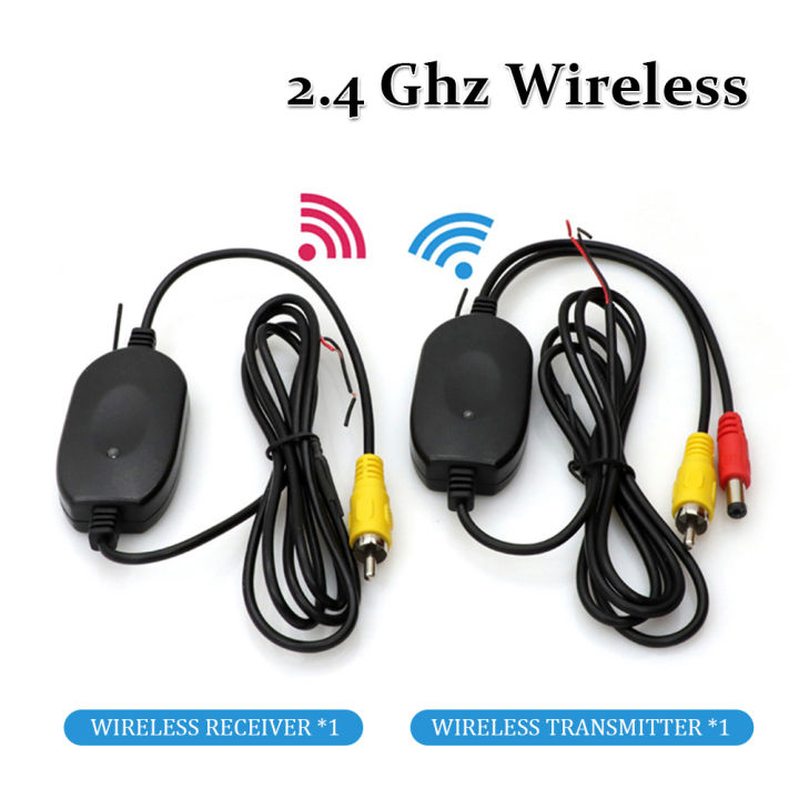 Hittime 12V 2.4G Wireless Car Reverse Rear View Backup Camera and ...