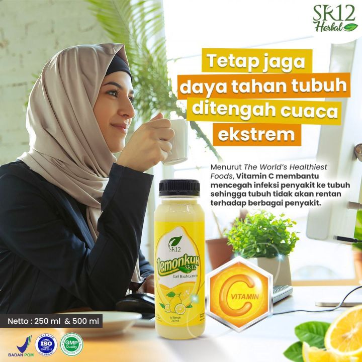 SR12 BANDUNG LEMONKUH 100% DARI BUAH LEMON 250ML DAN 500ML HERBAL ...
