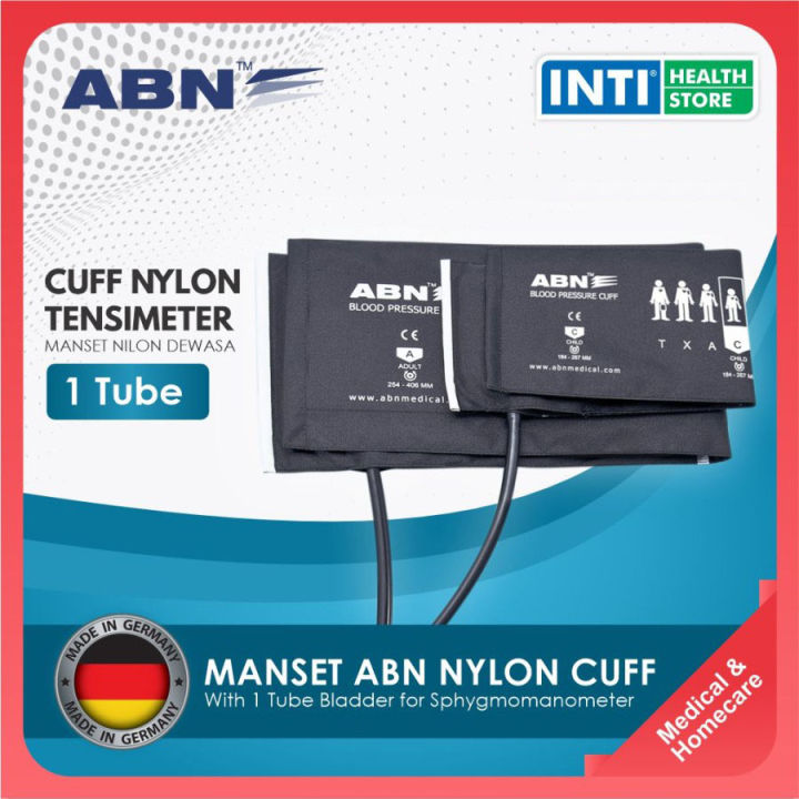 ABN | Manset ABN Cuff Nylon Tensimeter | 1 Tube Bladder for ...