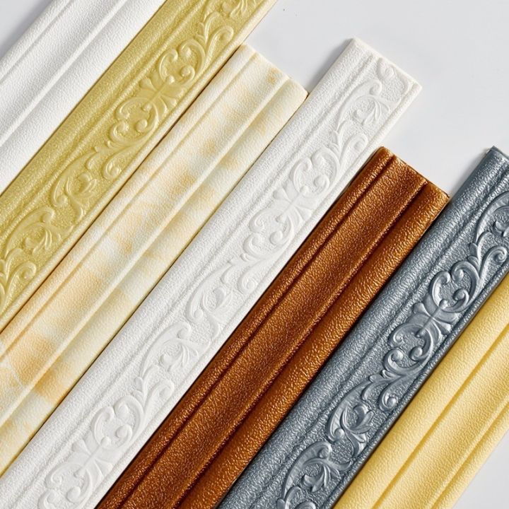 List Wallpaper Dinding Lis Foam 3D Wall Paper Moulding Dinding Dekorasi ...