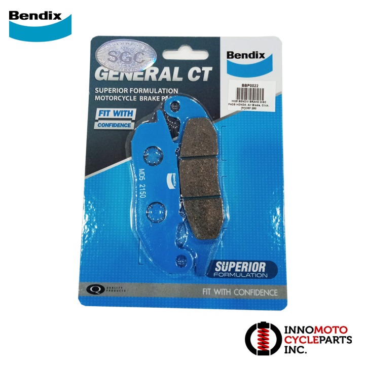 Bendix Brake Pads MD5 for Click 150i Front | Lazada PH