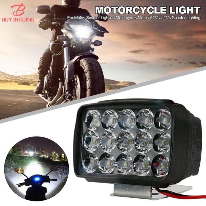 Bc 15 Led Motorcycle Headlight Spot Light 1000lm For Motos Scooter