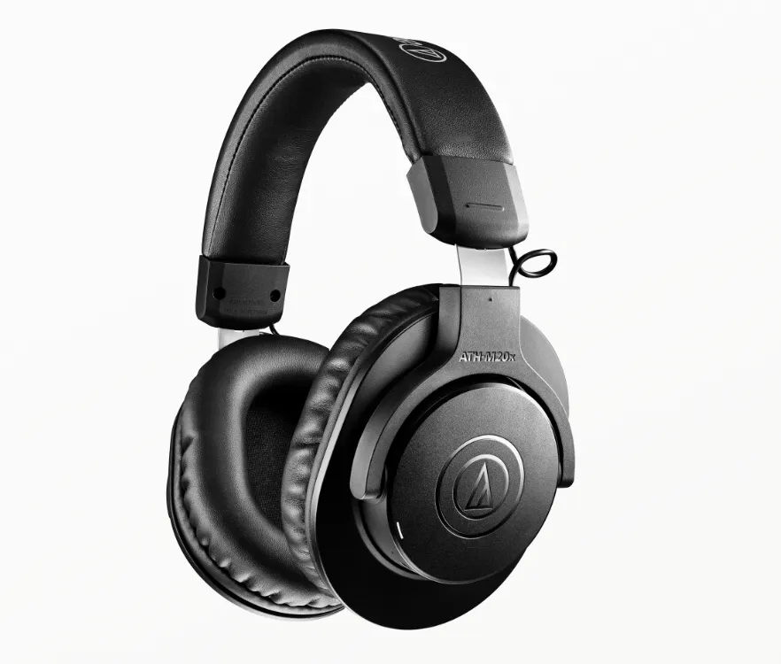 Audio Technica ATH-M20xBT Wireless Professional Monitor Headphones With ...