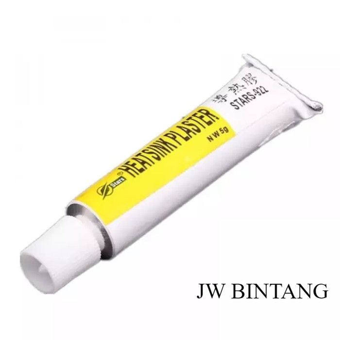 Thermal Glue Heat sink Adhesive Lem Heatsink Plaster Lem aneka transistor mosfet dan IC | Lazada ...