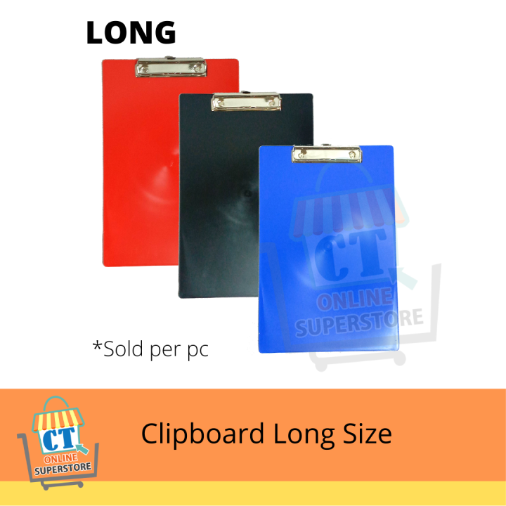 Plastic Clipboard Long | Lazada PH