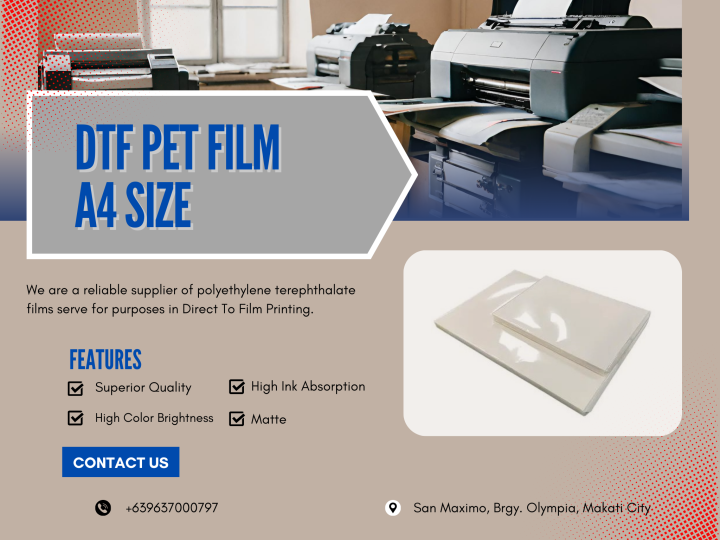 A4 DTF FILM (10 SHEETS) | Lazada PH