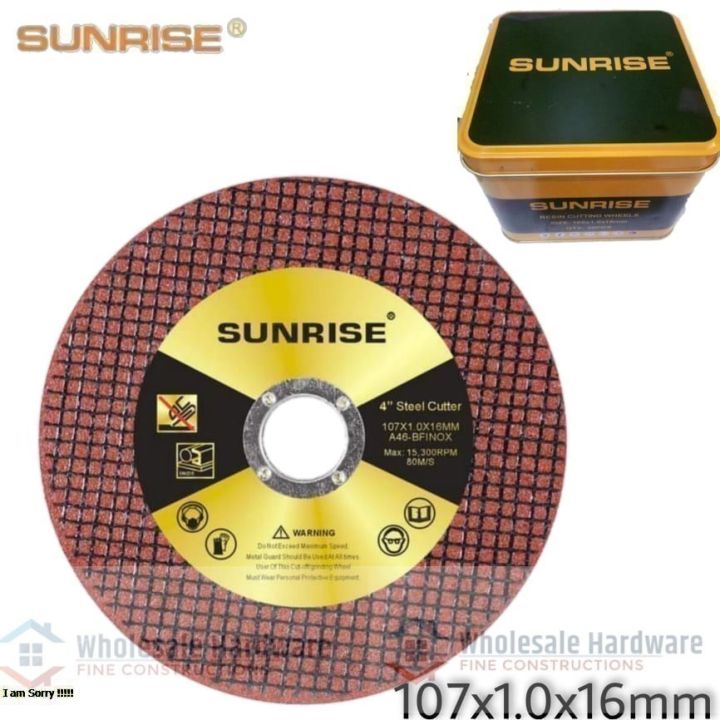Cutting Disc, Sunrise 4 4ply SPECIAL EDITION Heavy Duty (25pcs) by ...