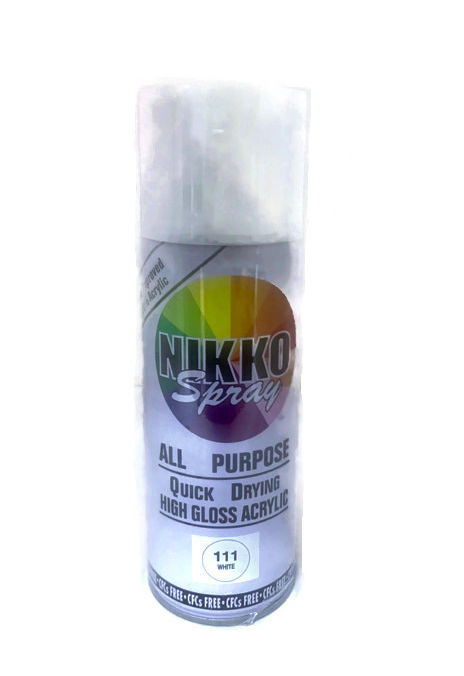 Nikko Spray Paint All Purpose Quick Drying High Gloss Acrylic 400cc ...