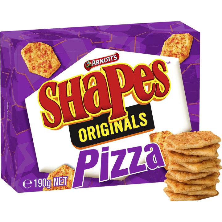 Arnott's Shapes Original Pizza Crackers (190g) | Lazada PH