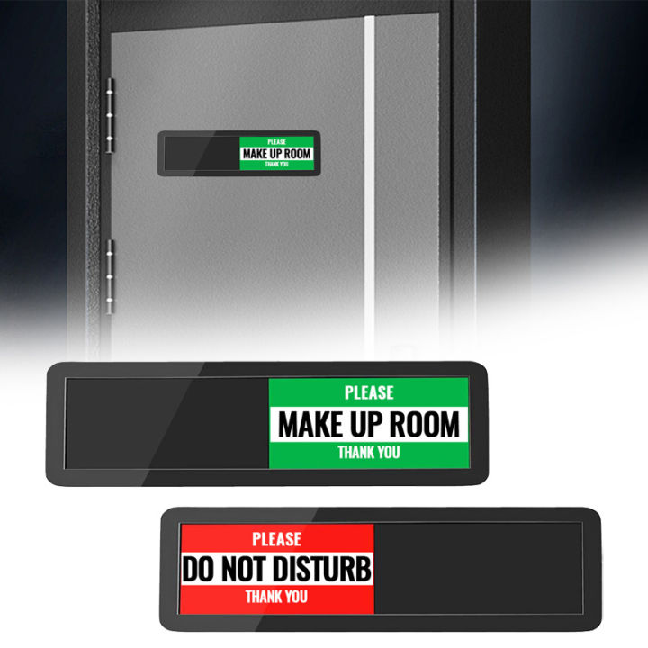 Privacy Slide Easy Sliding Sign Occupied Signs Know When to Enter ...