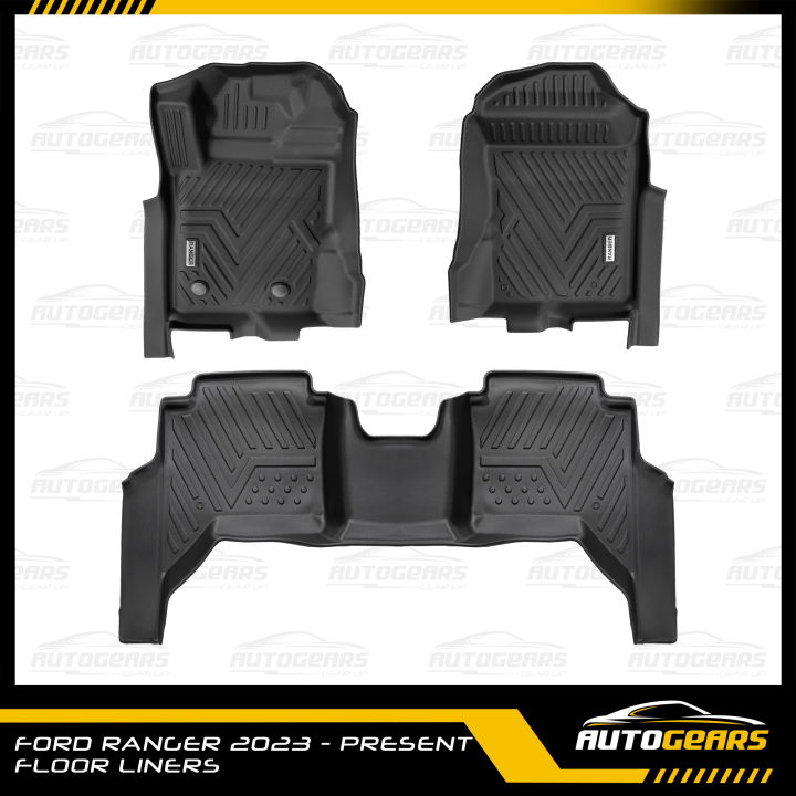 Ford Ranger XL XLS XLT Sport Wildtrak (2023 - 2024) 5D Extended Deep ...