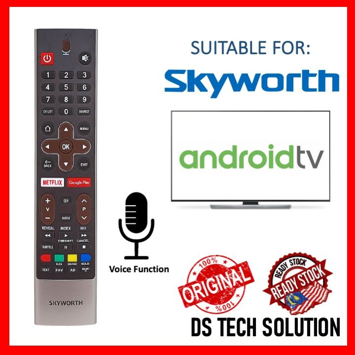 ORIGINAL SKYWORTH SMART TV REMOTE CONTROL [M'SIA STOCK] REPLACEMENT ...