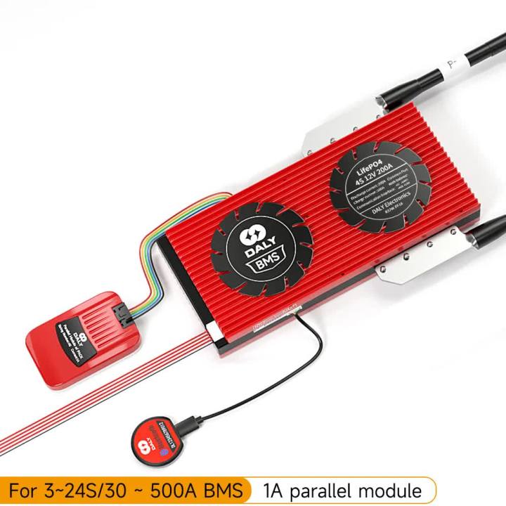 Smart BMS With 1A Parallel Module Lifepo4 BMS 4S 12V 24V 36V 48V 60V ...