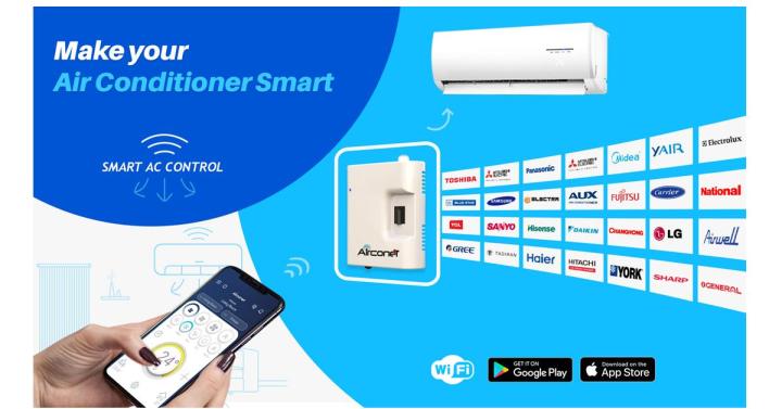 smart AC control wifi control for air conditioner app remote control ...