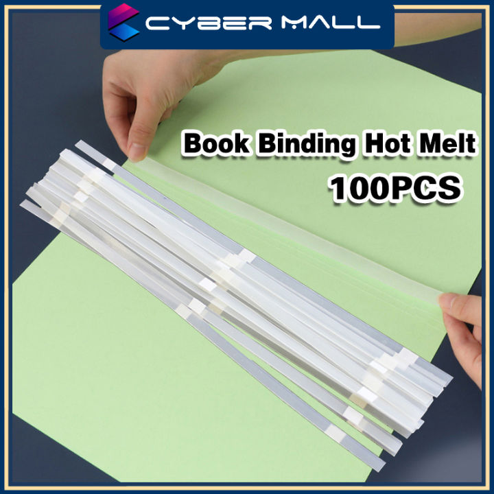100pcs Hot Melt Glue Strips 2/4mm Book Binding Hot Melt Strips Thermal ... 100pcs Hot Melt Glue Strips 2/4mm Book Binding Hot Melt Strips Thermal ...