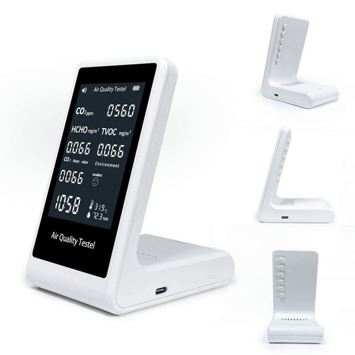 Indoor CO2 Detector Multifunctional Thermohygrometer Digital Air ...