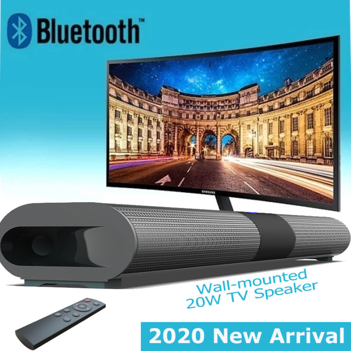 Rsionch Wireless Bluetooth Soundbar Speaker TV Sound bar Column Wall ...