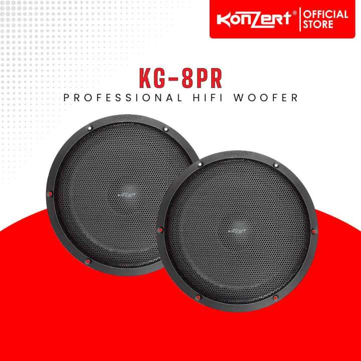 Konzert KG-8PR Professional Hi-Fi Woofer | Lazada PH