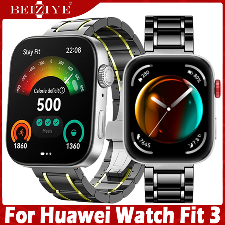 Dây đeo gốm cho đồng hồ Huawei Watch Fit 3 Dây đeo đồng hồ thông minh ...
