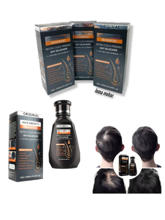 Biotin Cold Pressed Hair Growth Shampoo - Nourish and Strengthen Your ...