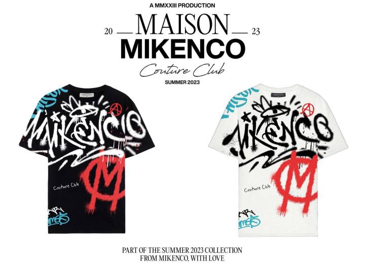 Áo phông ngắn tay MIKENCO GRAFFITI LOGO | Lazada.vn
