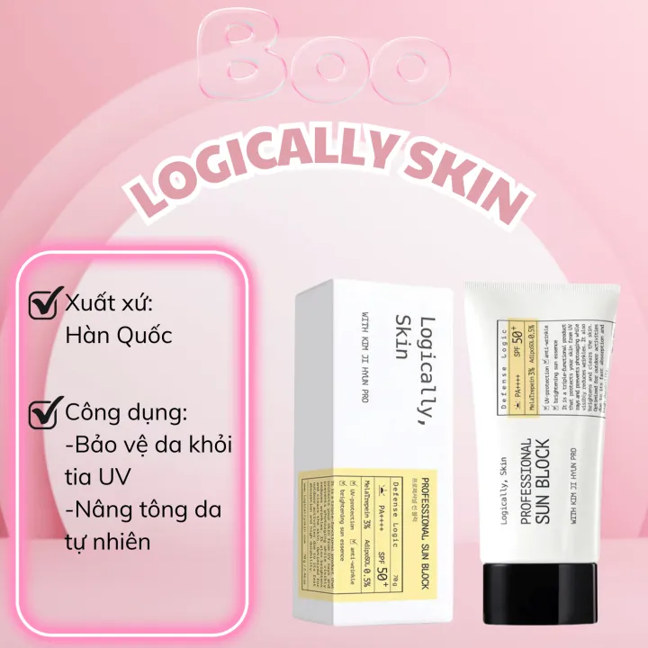 Kem Chống Nắng Logically Skin Professional Sun Block - 70g | Lazada.vn