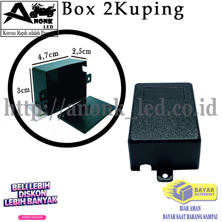 Box 2Kuping / Box modul Kecil / Kotak Modul Kecil | Lazada Indonesia