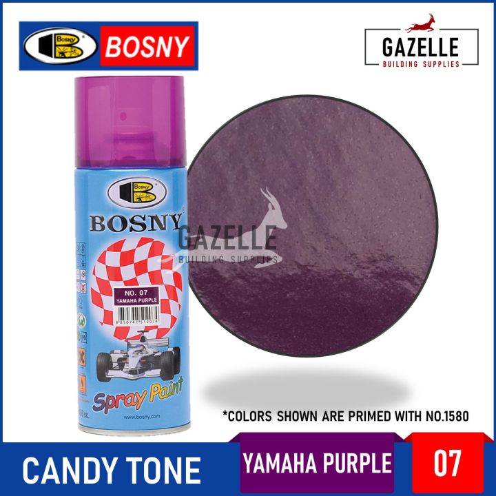 Bosny Candy Tone Spray Paint - #07 Yamaha Purple | Lazada PH